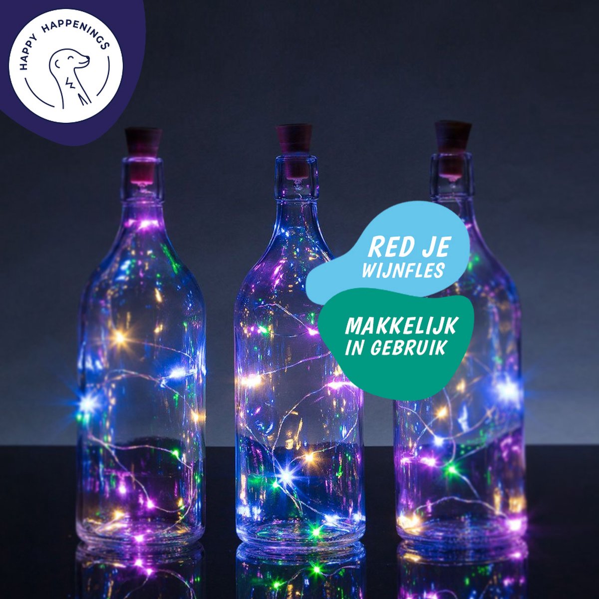 Flesverlichting – Sfeerlampjes – Fairy Lights – Kerstverlichting LED ...