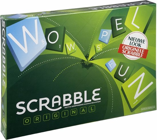 Scrabble Original Spel - Mattel Games - Bordspel - Nederlandstalig ...