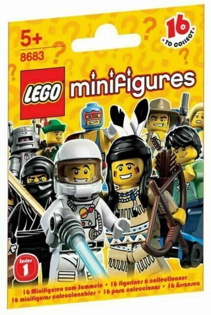 LEGO Tribal hunter Minifigure - col01-1 | bol.com