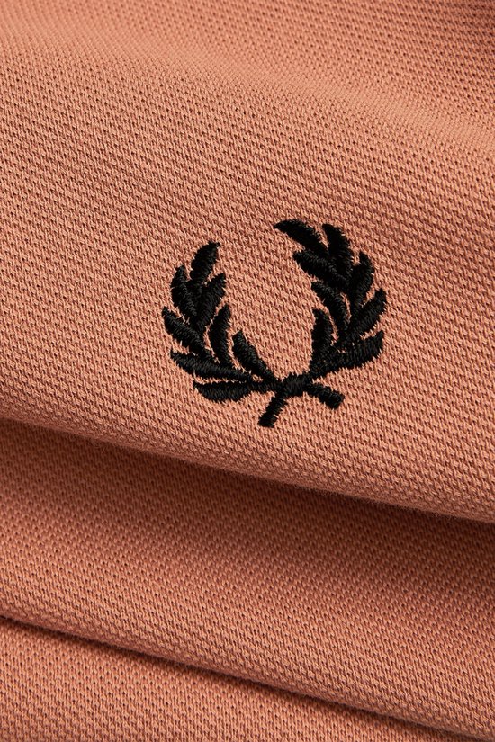Fred Perry M3600 polo twin tipped shirt - pique - Light Rust - Maat ...