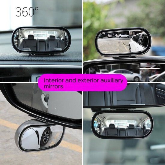 Dode Hoek Spiegel – Auto – Blind Spot – Zwart | bol
