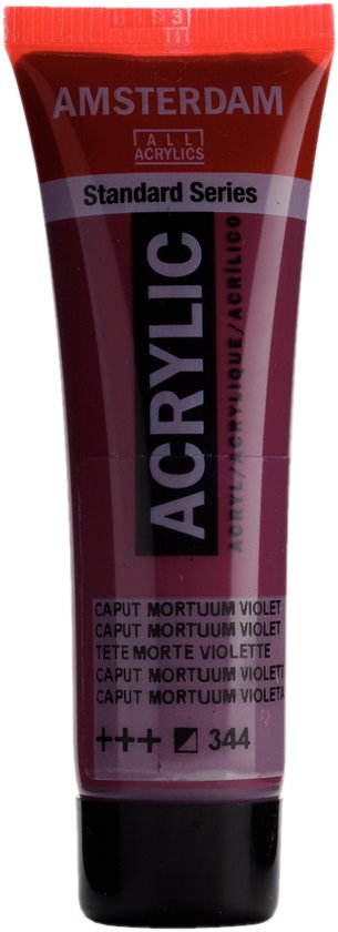Amsterdam acryl 344 caput mortuum violet 20 ml | bol