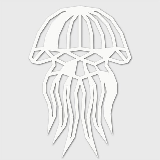 Houten Dierenkop - Kwal - Mega, Wit MDF | bol.com