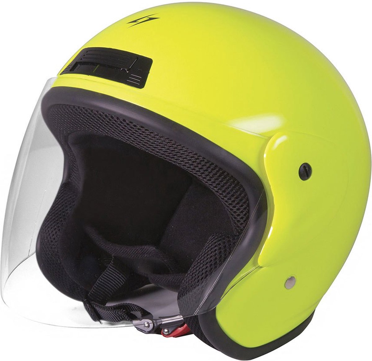 STORMER Sun Jet Helm -Neon Yellow Glossy L | bol.com