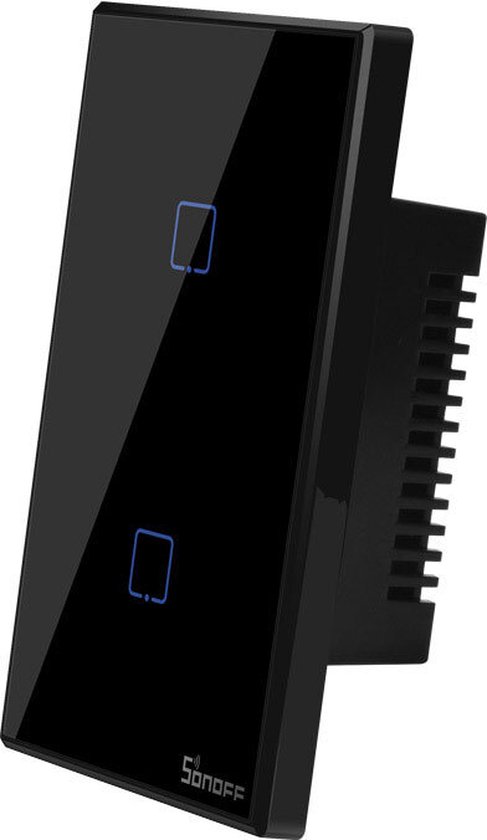 SONOFF T3 UK 1Gang Smart WIFI Wall Switch - 100-240V AC, 433Mhz RF ...