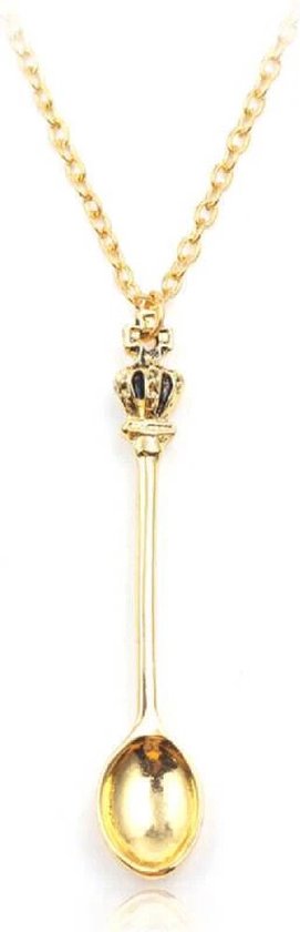 Schep ketting - Dames - Heren - Festival - Metaal - goud | bol.com