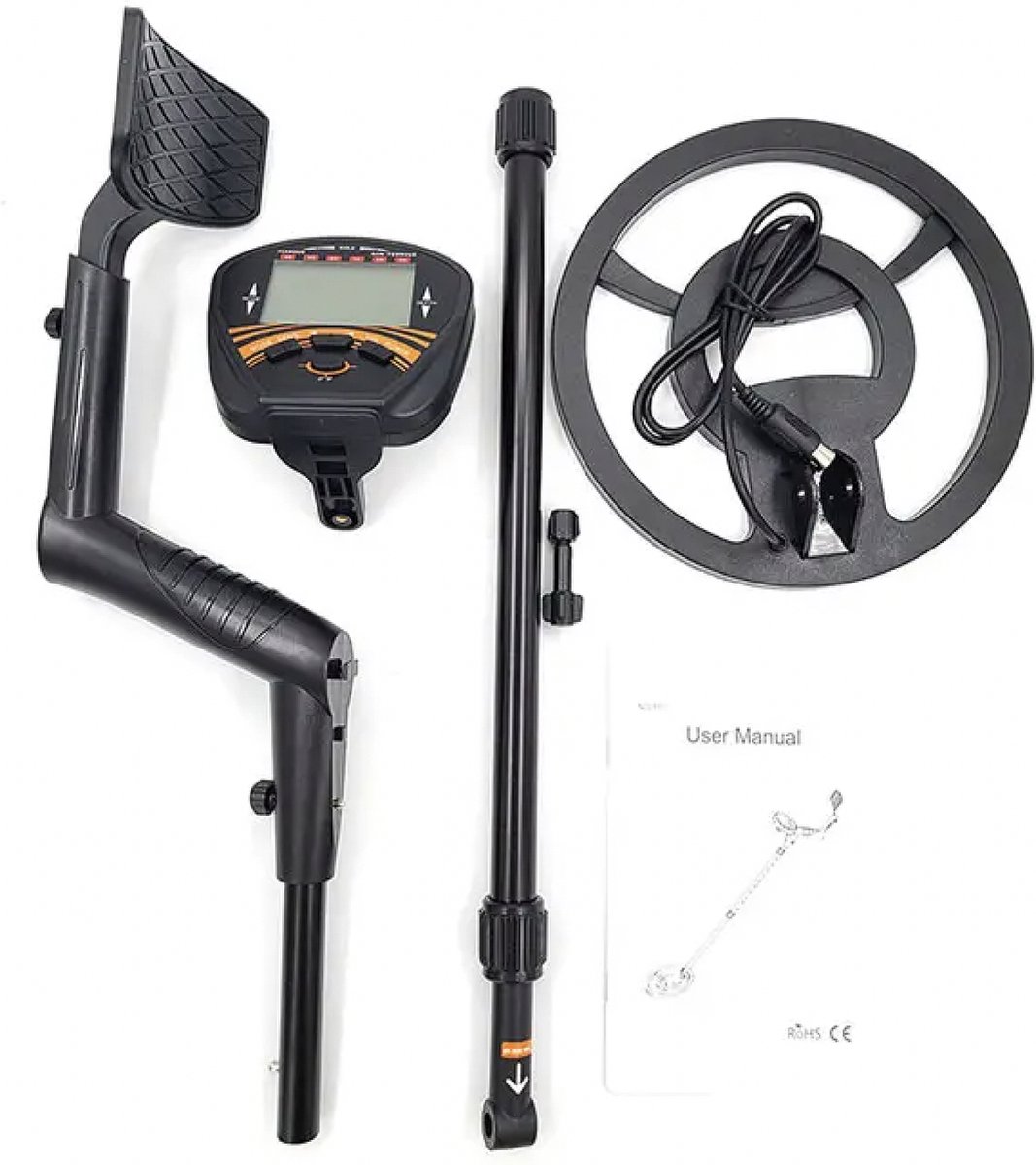 MULTIC 2022 Nieuwe Underground Metal Detector MD-Geo voor Goud met Hoge ...