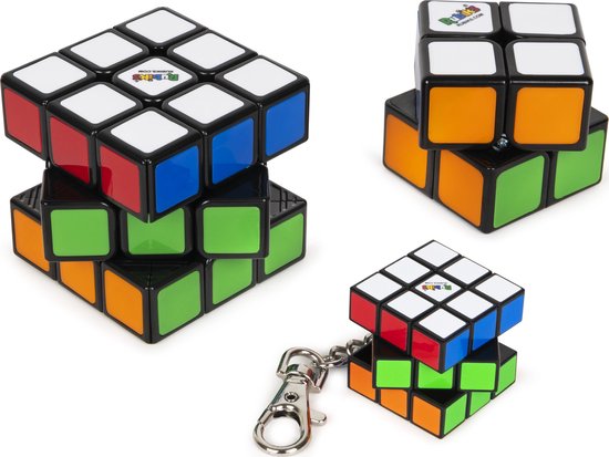 Rubik's Kubus Set - Originele 3x3-kubus, 2x2-kubus en 3x3 ...