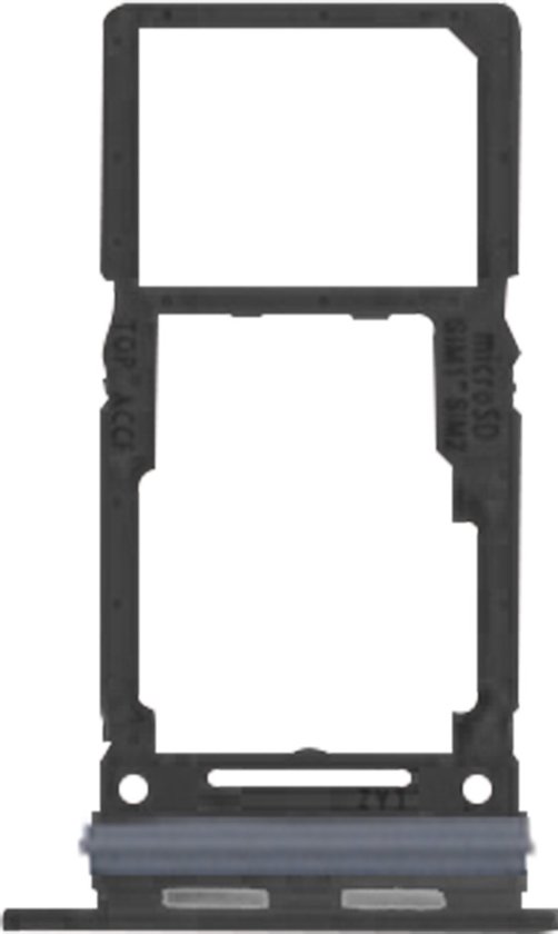 Vervangende SIM-kaartlade Geschikt voor Samsung Galaxy A33 5G – Zwart | bol