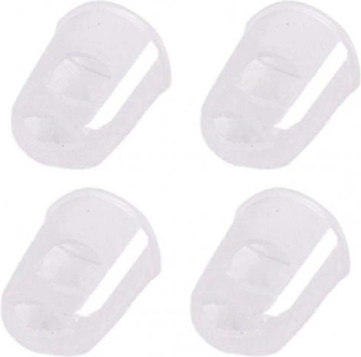 WiseGoods Premium Guitar Thimble Set - Protège-doigts en Siliconen ...