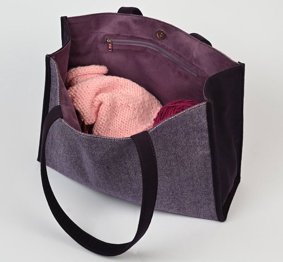 KnitPro Snug Haaktas - Breitas - Handwerktas - Opbergtas 40x12x29cm | bol