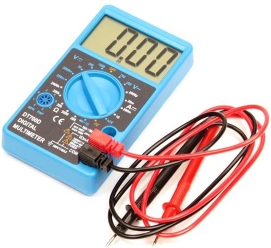 Topgear Victor DT700D Multimeter - Digitale spanningsmeter voor ...