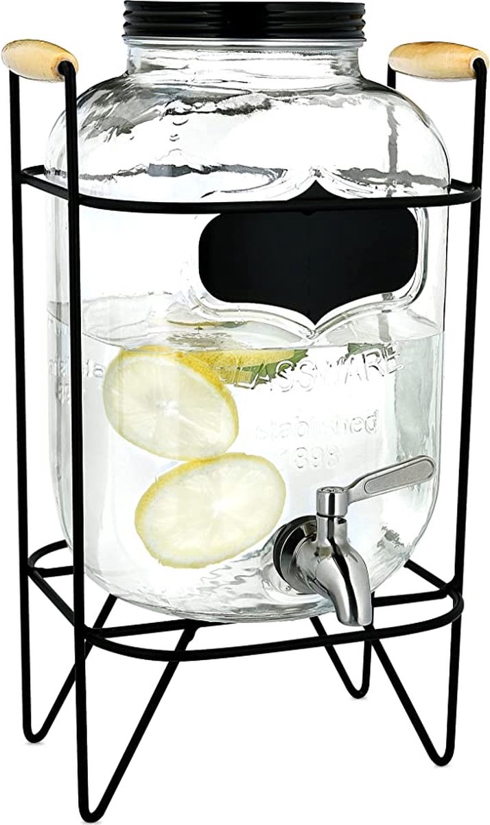 Honingdispenser / Siroopdispenser Glazen Dispenser Dispenser voor ...