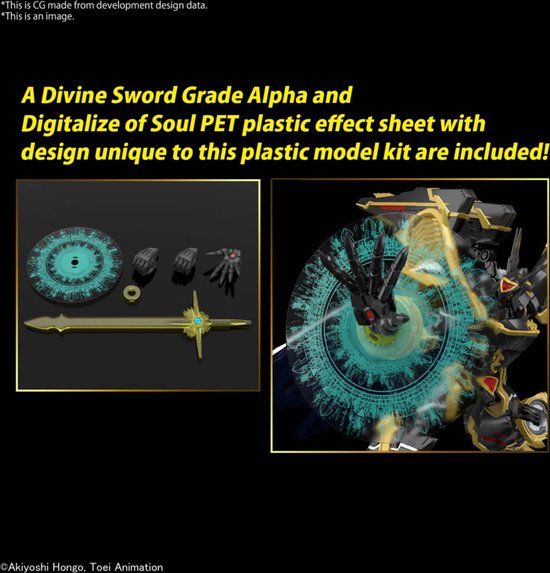 Bandai Hobby Digimon Figure Rise Standard Amplified-Alphamon (Diversen ...