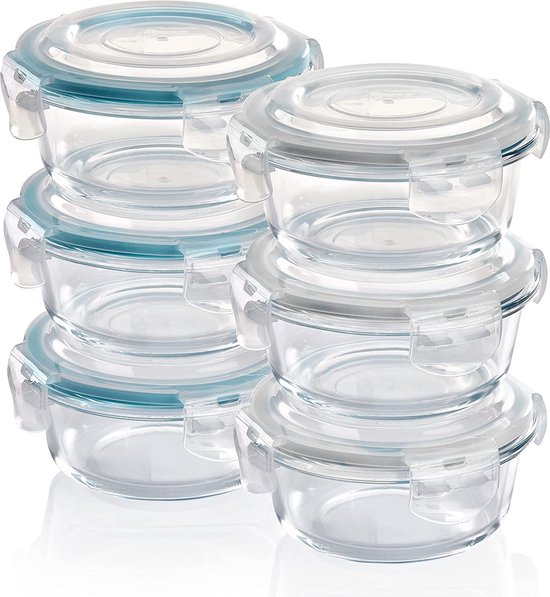 voedselopslagcontainer / Glass Food Storage Containers - Luchtdicht ...