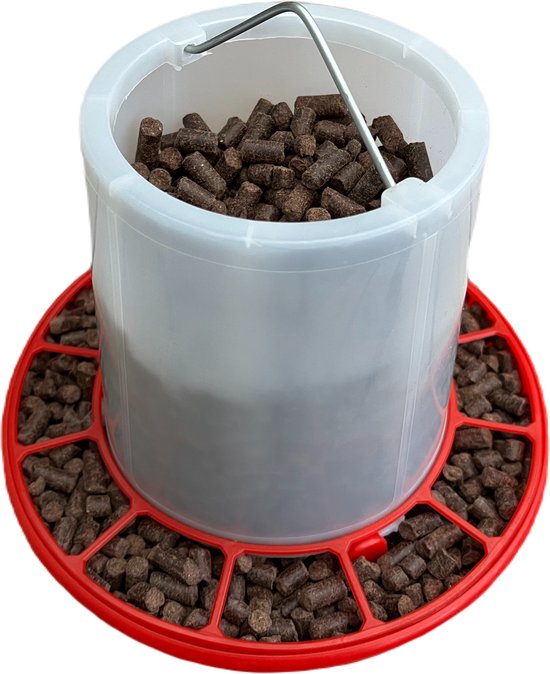 Voederbak Kippen - Trapbak - Feedomatic - Eetbak Kippen - Trapbak ...
