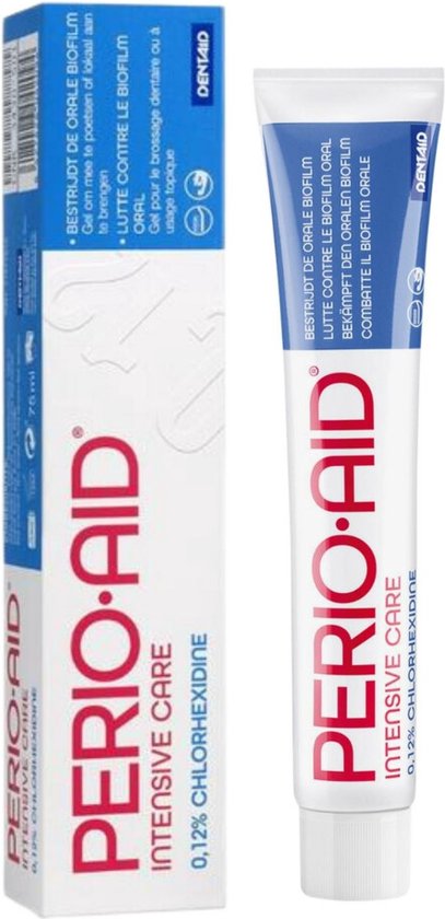 2x PerioAid Gel-Tandpasta Intensive Care 75 ml | bol.com