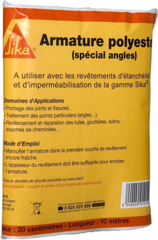 Set van 3 SIKA Sikarmature tegel- en tegeldichtingswapening voor hoeken ...