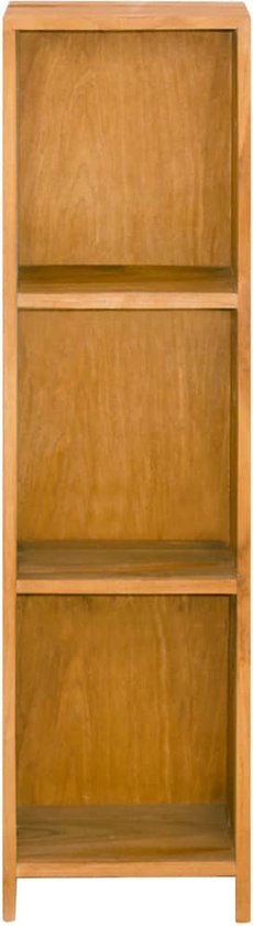 Maison Exclusive - Boekenkast 30x30x110 cm massief teakhout | bol.com