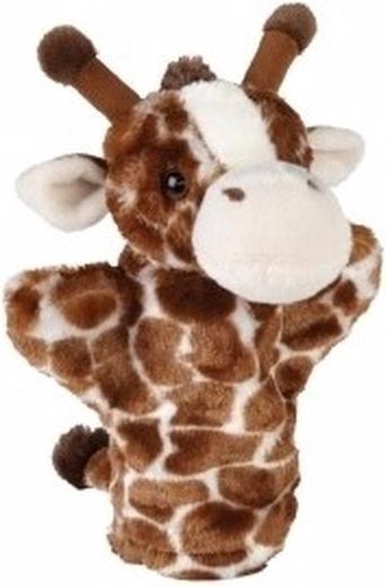 Pluche giraffe handpop 26 cm | bol.com
