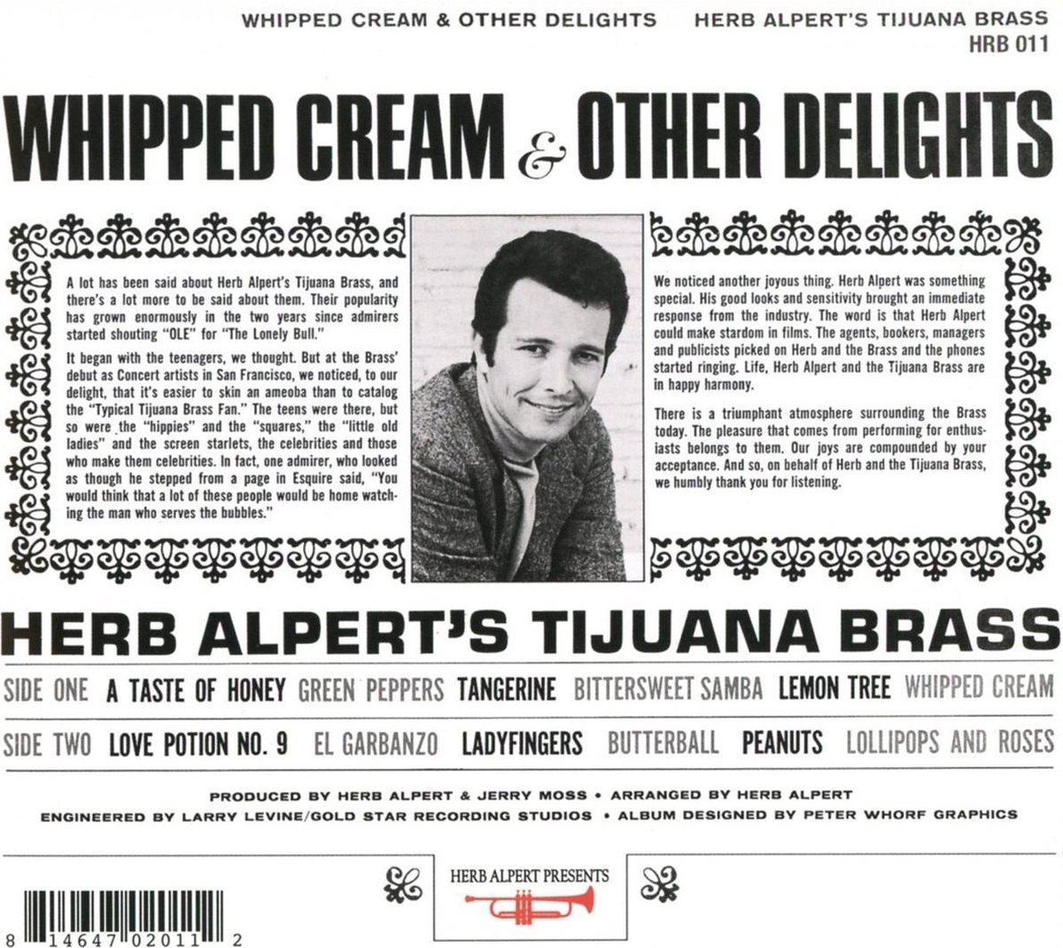 Whipped Cream and Other.. - Alpert Herb and Tijuana Brass, Herb Alpert ...