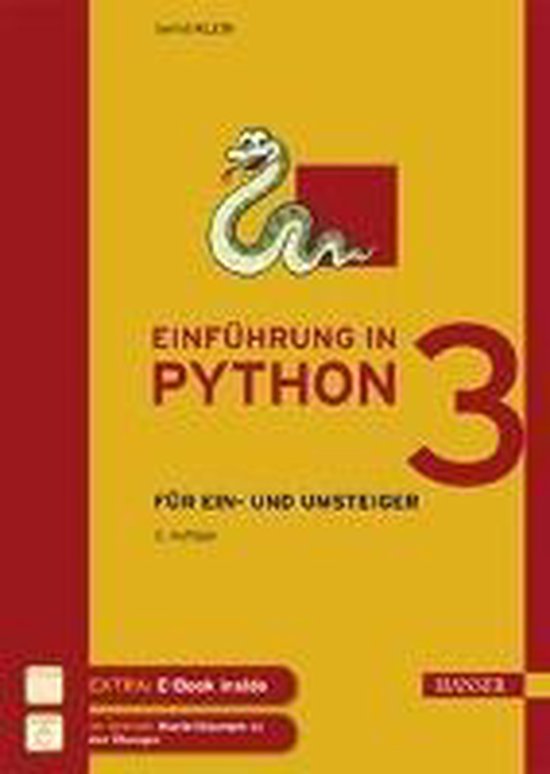 Einführung in Python 3, Bernd Klein | 9783446441330 | Boeken | bol.com
