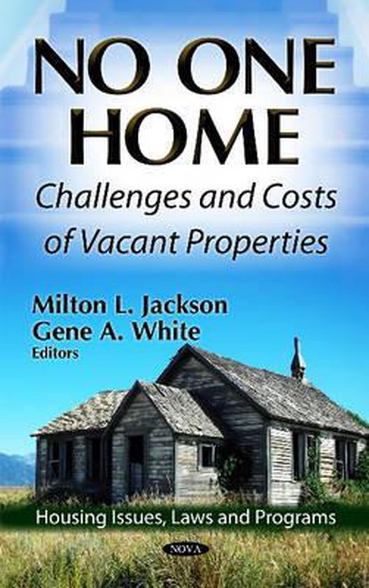 No One Home, Milton L. Jackson | 9781619428294 | Boeken | bol.com