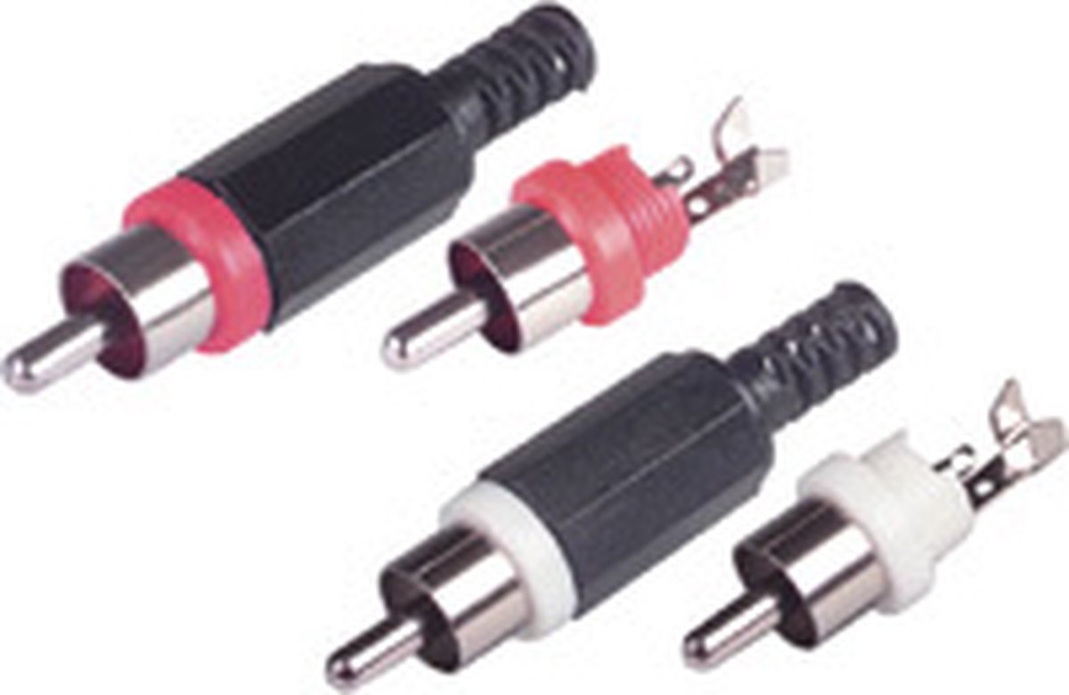 tulp stekker rood/zwart | bol.com