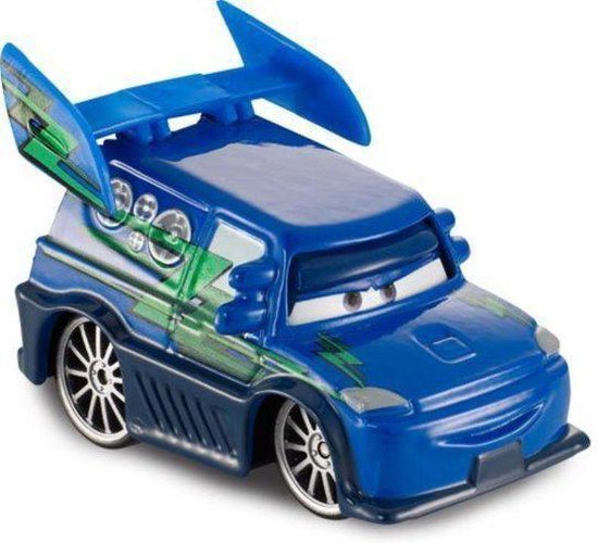 Disney Cars auto DJ with flames - Mattel | bol.com