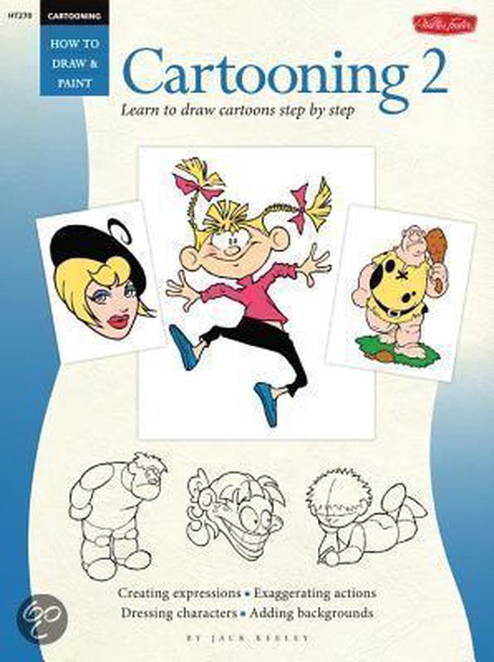 Cartooning Cartooning Book 2, Jack Keely | 9781560104889 | Boeken | bol.com