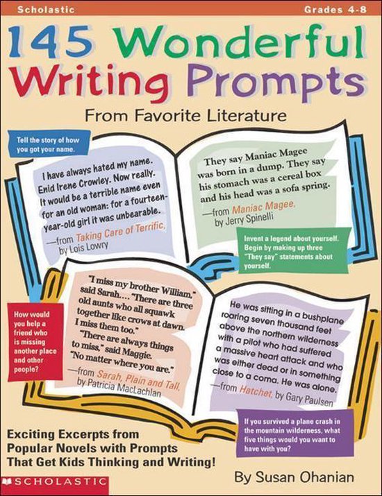 145 Wonderful Writing Prompts from Favorite Literature: Exciting ...