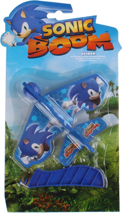 Gosh! Designs Zweefvliegtuig Sonic Boom Foam 13 Cm Blauw | bol.com
