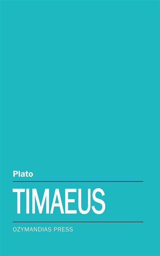 Timaeus (ebook), Plato | 9781531287917 | Boeken | bol.com