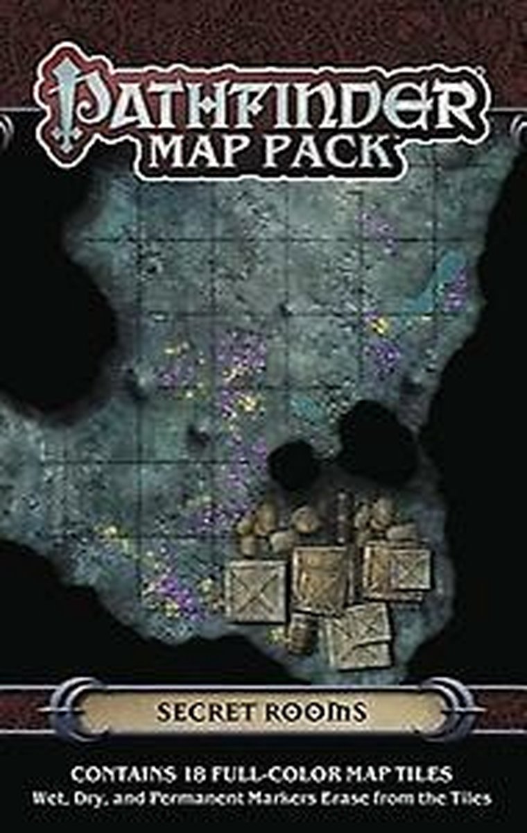 Pathfinder Map Pack Secret Rooms | bol.com