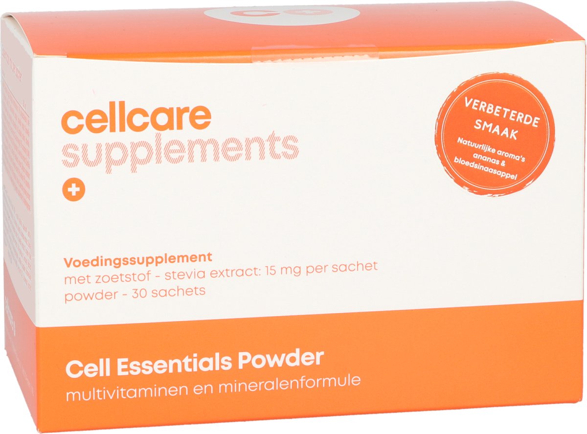 CellCare Cell Essentials Powder - 30 zakjes - Multivitaminen | bol.com