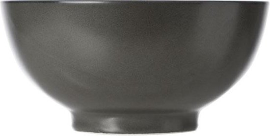Black Bowl D15.5xh7.5cm Kom Mat Zwart | bol