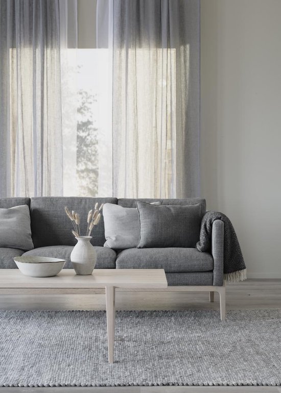 Table Basse Rowico Ness - L160 X L60 X H45 Cm - Chêne Blanchi | bol.com