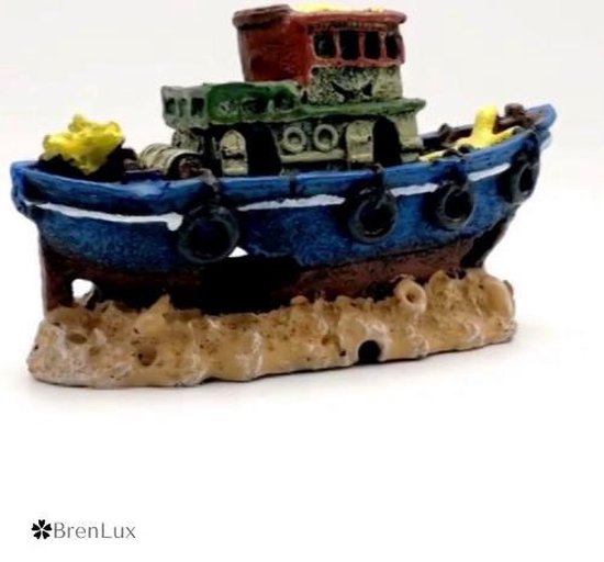 Brenlux® Aquariumdecoratie - Boot - Zuurstofboot - Aquarium toebehoren ...