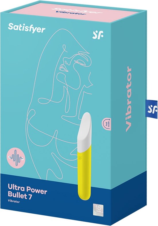 Satisfyer Ultra Power Bullet 7 - Vibrating Bullet yellow | bol.com