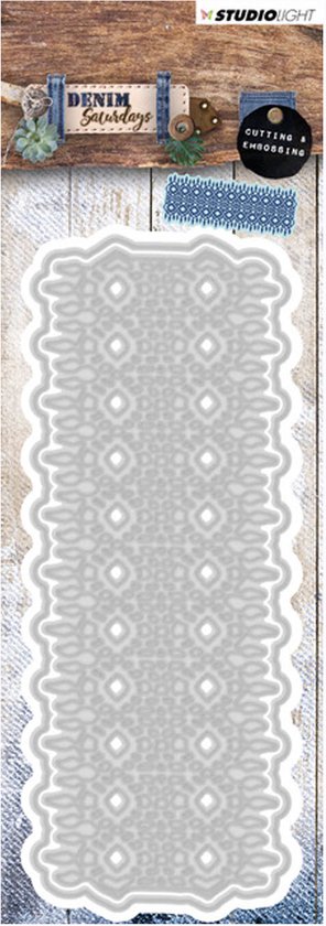 Denim Saturdays - Embossing Die-cut Stencil - Maak mooie kaarten en ...