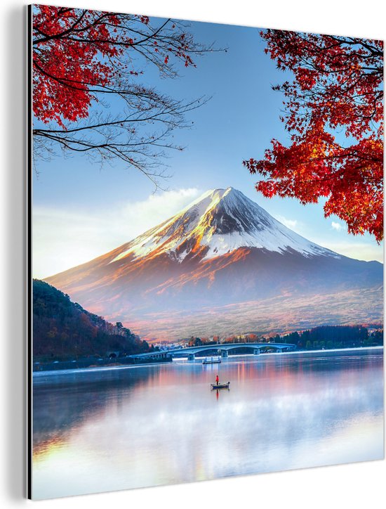 Décoration murale Métal - Peinture Aluminium Industrielle - La montagne ...