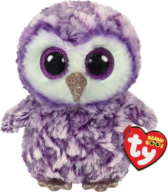 Ty - Knuffel - Beanie Boo's - Moonlight Owl & Asher Cat | bol.com