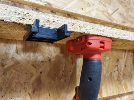 StealthMounts TM-MW18-BLK-4 Machinehouder voor Milwaukee M18 - Zwart - 4-pack | bol