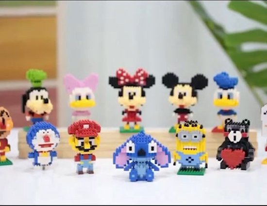 FunWithBlocks® Stitch nanoblock – Lilo & Stitch – 263 miniblocks | bol