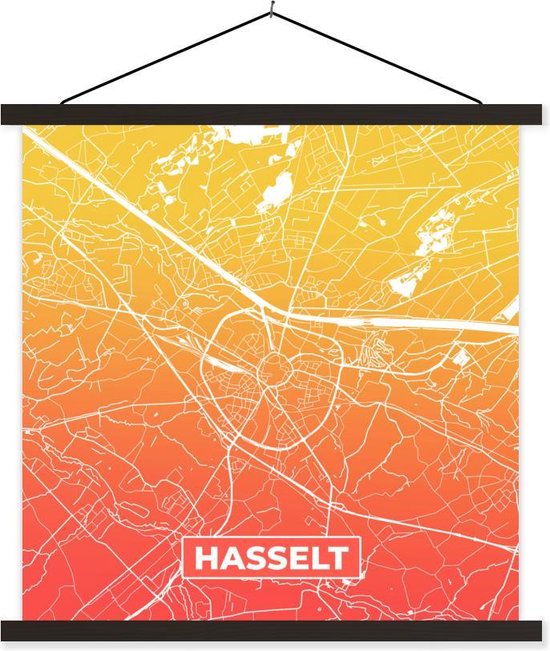 Porte-affiche avec affiche - Affiche scolaire - Plan de la ville ...