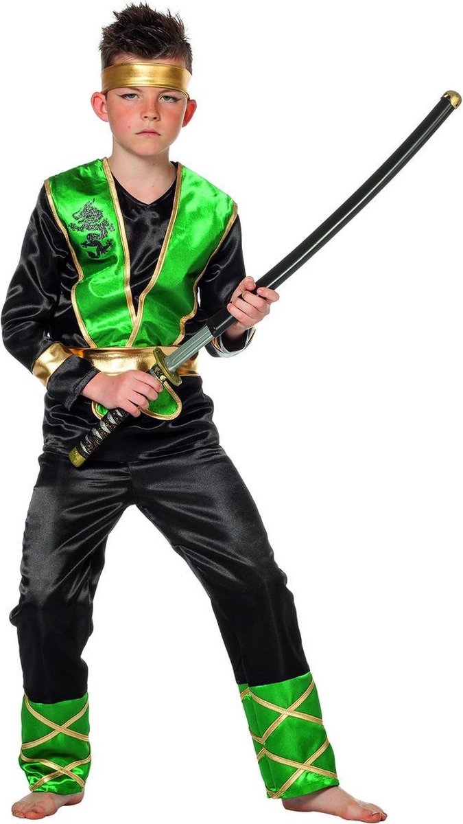 Ninja verkleedpak kind - Maat 116 | bol.com