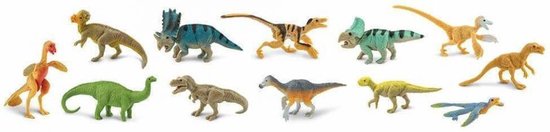 speelset Feathered dinos Toob 12-delig | bol.com