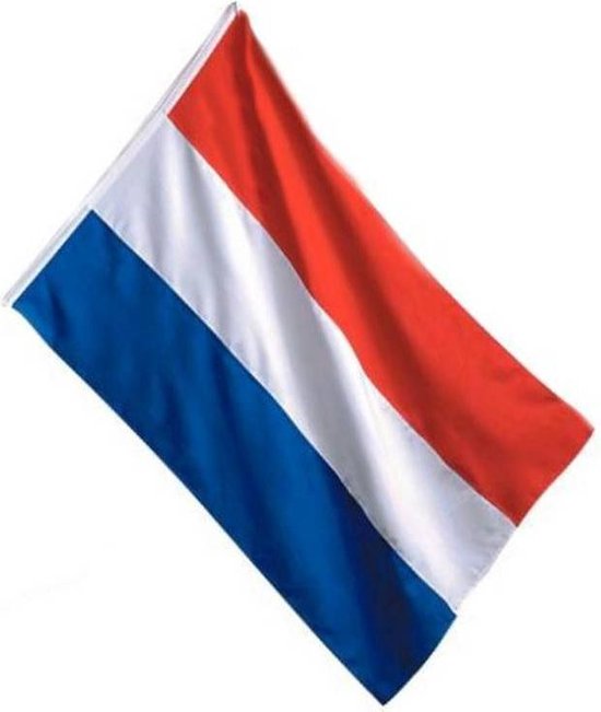Lifetime Vlag Nederland - 60 x 90 cm - Rood/Wit/Blauw | bol.com