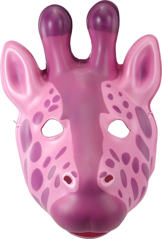 Wild Republic Dierenmasker Giraffe Junior Roze | bol.com