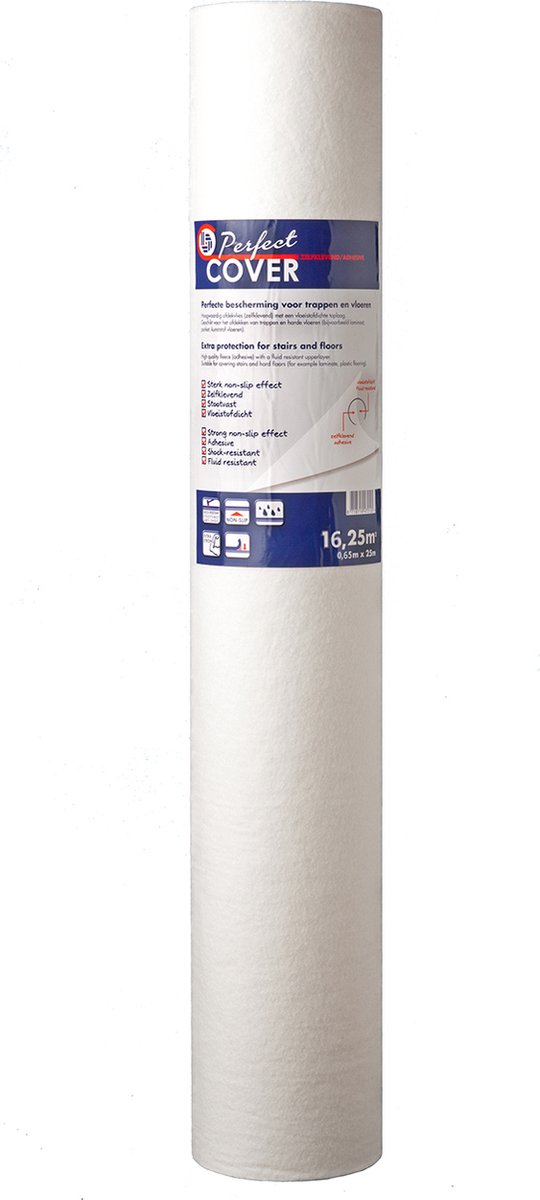 Perfect Cover® Standaard 0,65x25m | zelfklevend afdekvlies | variant op ...